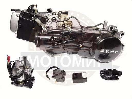 Двигатель скутер 4х такт. GY6-150 157QMJ 150 см3 19 шл. купить у ...